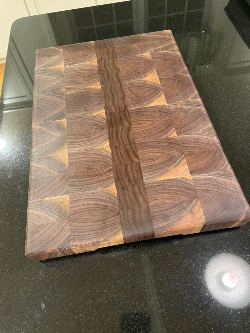Walnut Butcher Block – WoodWork by Dan Fennell